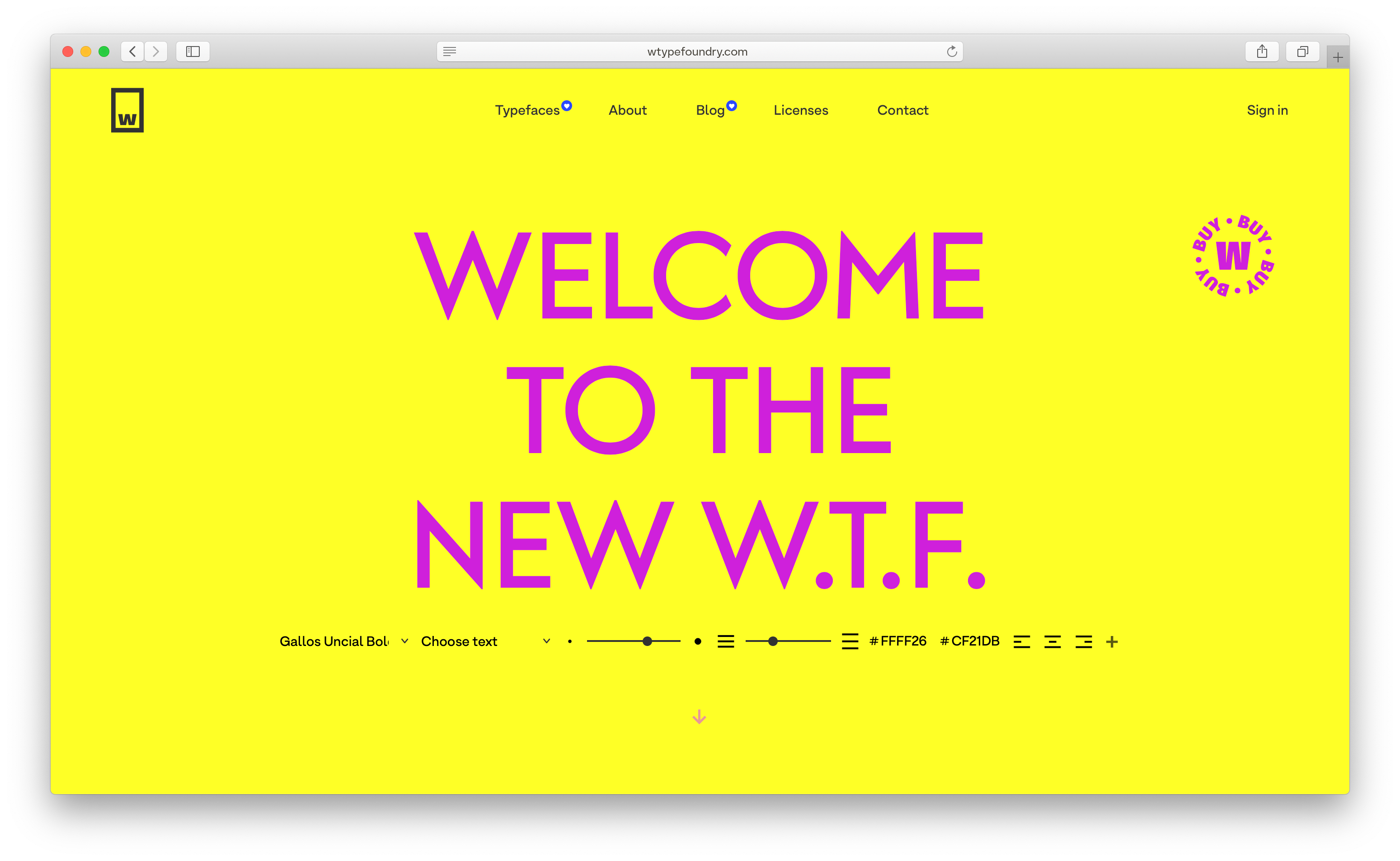 PRESENTAMOS LA NUEVA WEB DE W TYPE FOUNDRY | W Type Foundry — Fonts for ...